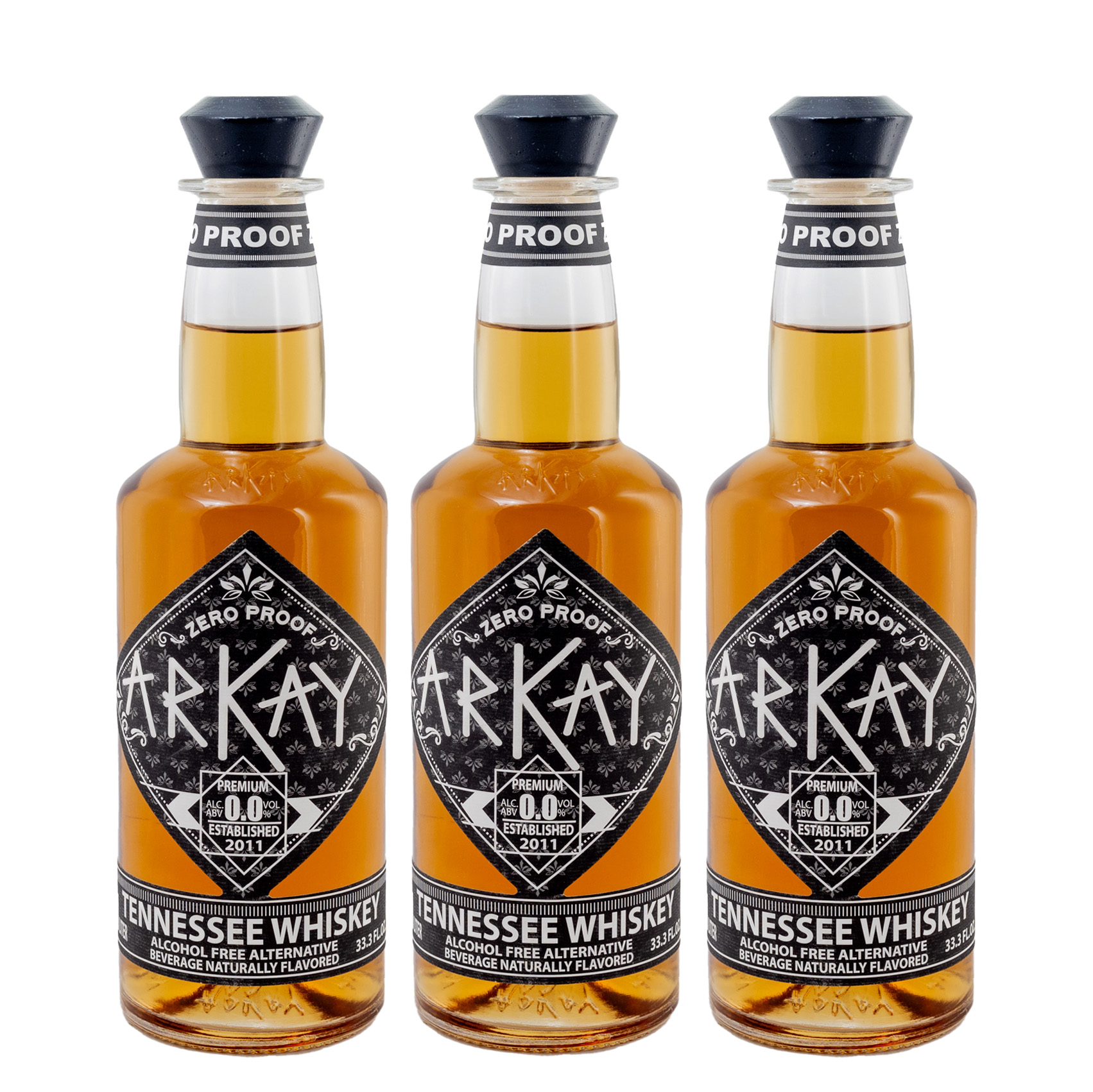 Arkay Version of Alcohol-Free Tennessee Whiskey Flavoured Drink