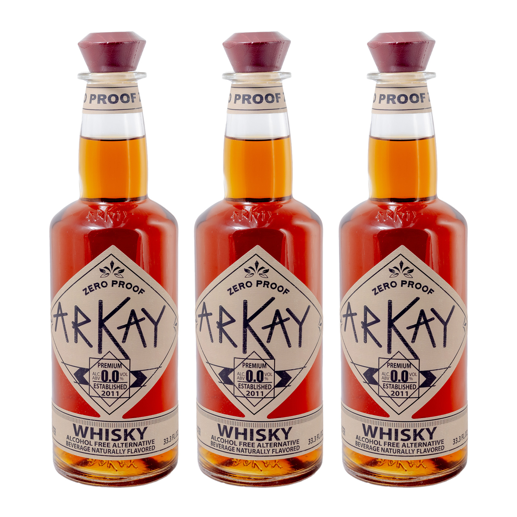 Arkay Version of Alcohol-Free American Whisky Flavoured Drink